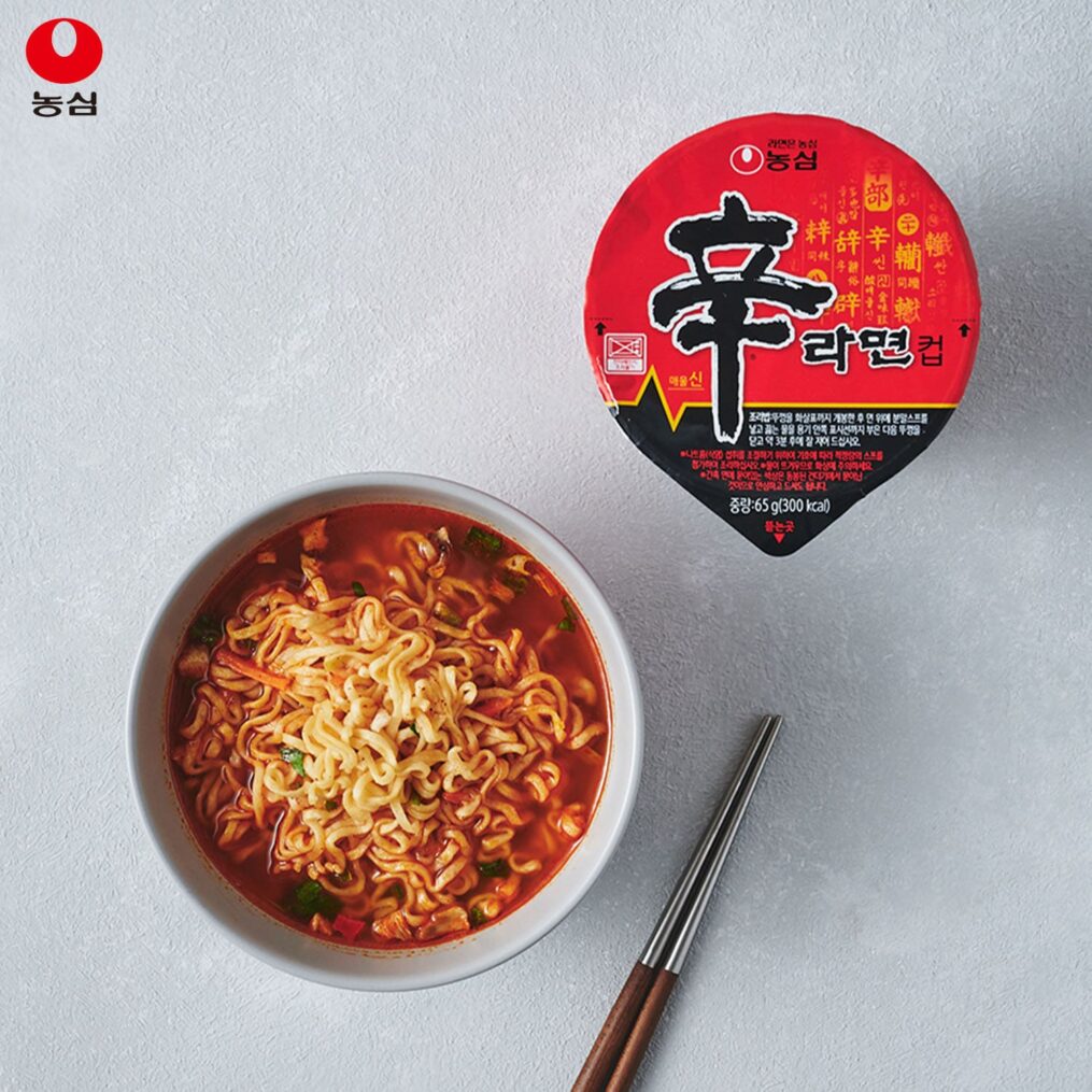Nongshim Shin Ramyun Shin Ramen Spicy Cup Nongshim Shin Ramyun Spicy ...